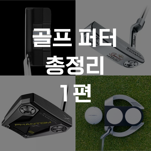 골프 퍼터 총정리 1편 퍼팅 그립 퍼터 종류 샤프트 선택법 등 김캐디 골프 정보